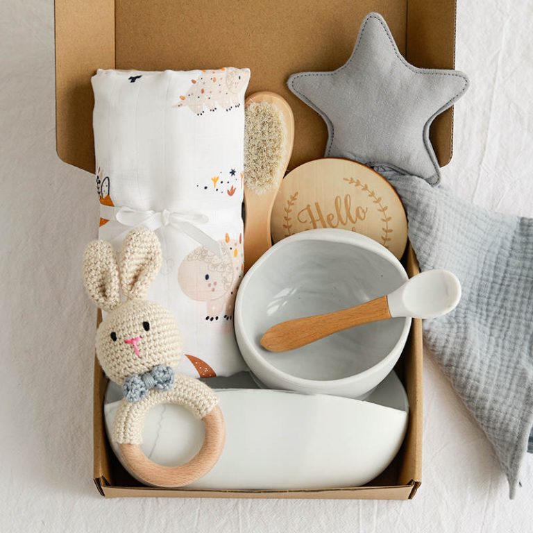 Feeding Time - Personalised Baby Gift Box - Every Party Gifts